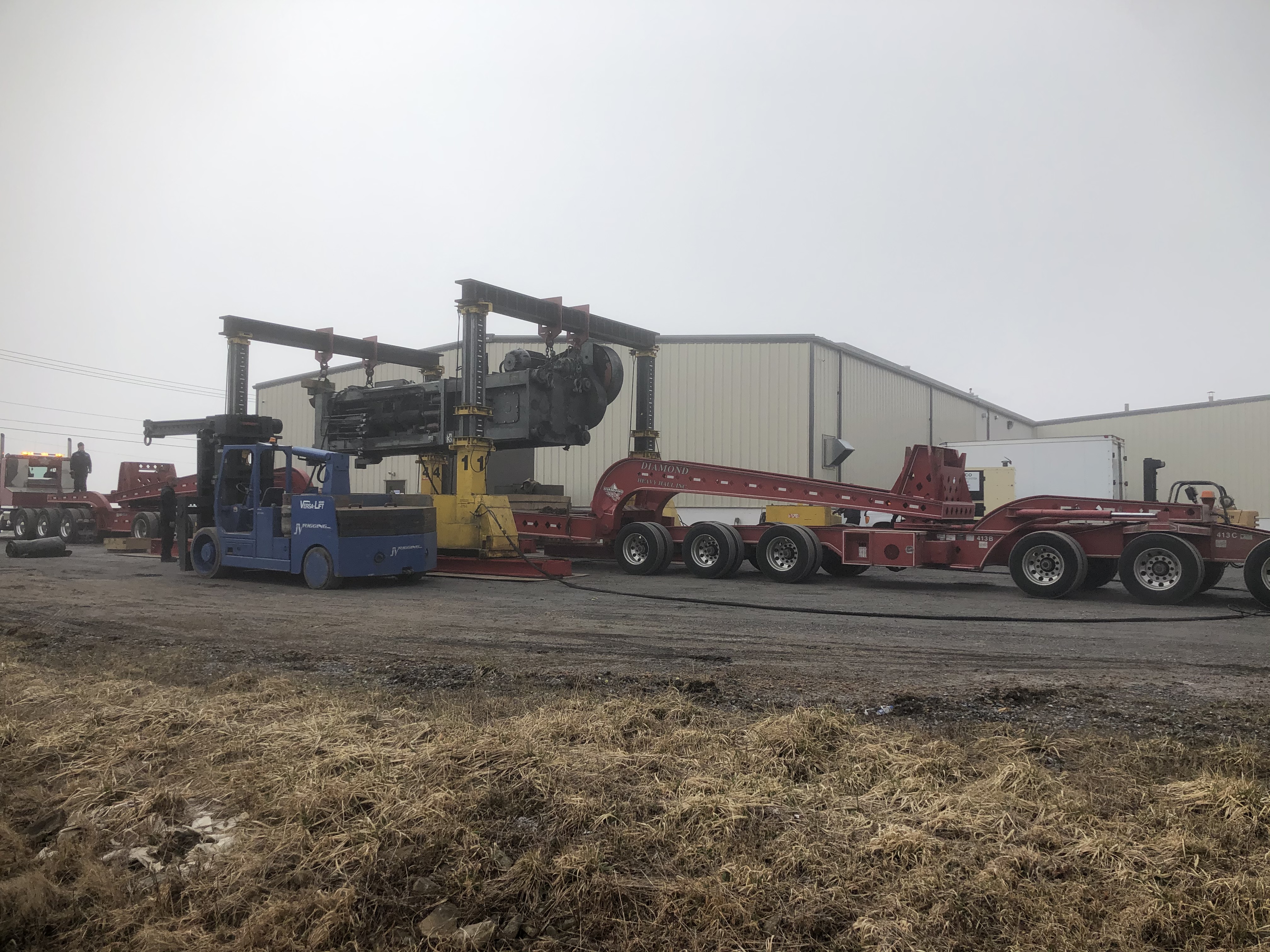 Machinery Moving Services Across the U.S. - J.V. Rigging