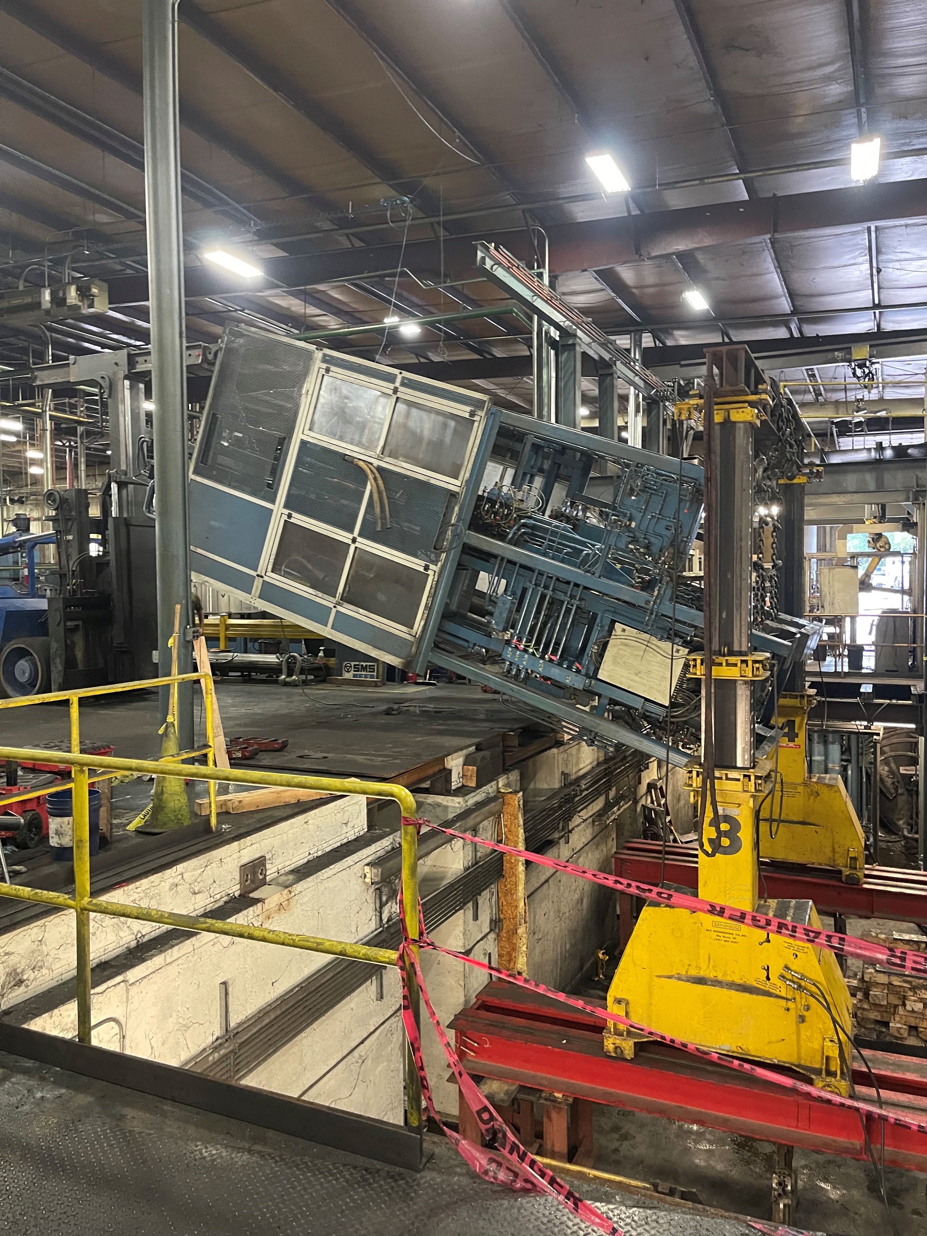 Rigging Services for Heavy Machinery - J.V. Rigging